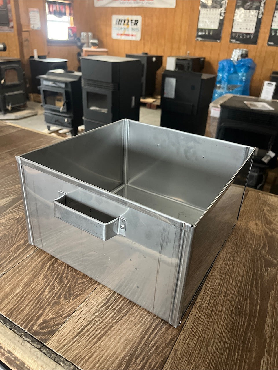 12x12x7 Alaska/Reading/Leisure Line/Keystoker Coal Stove Ash Pan Stain ...