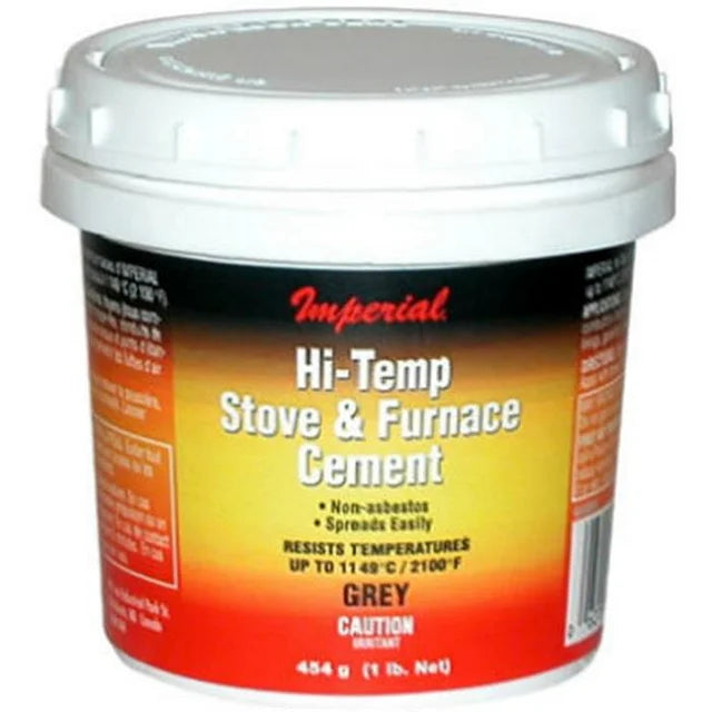 Imperial Hi-Temp Stove & Furnace Cement 8oz Tub-- KK0068-A – The Coal Shop